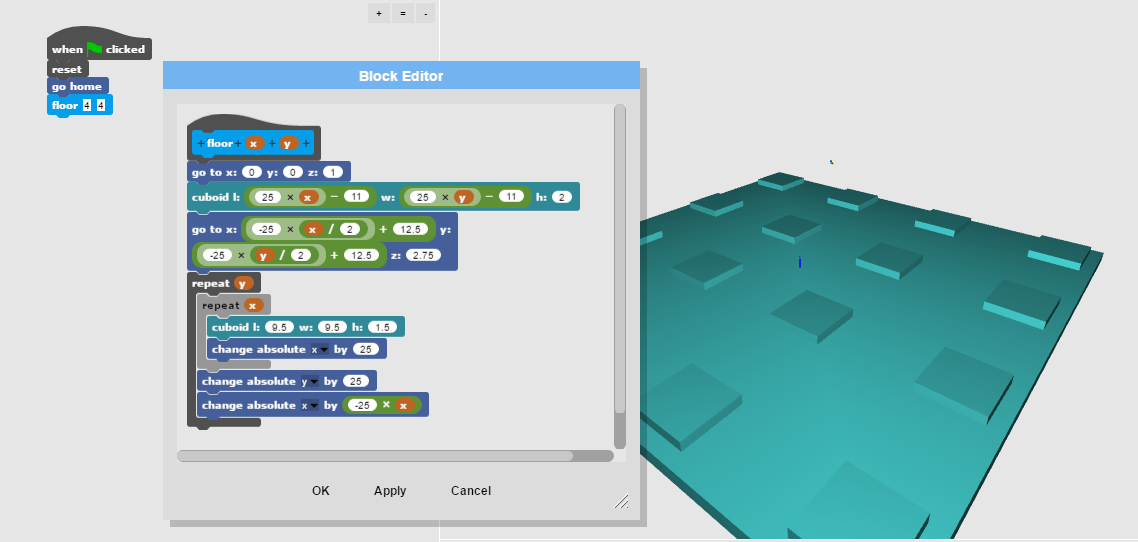 Arckit Floors with Beetle Blocks 3D Modelling and 3D Printing | Tech ...