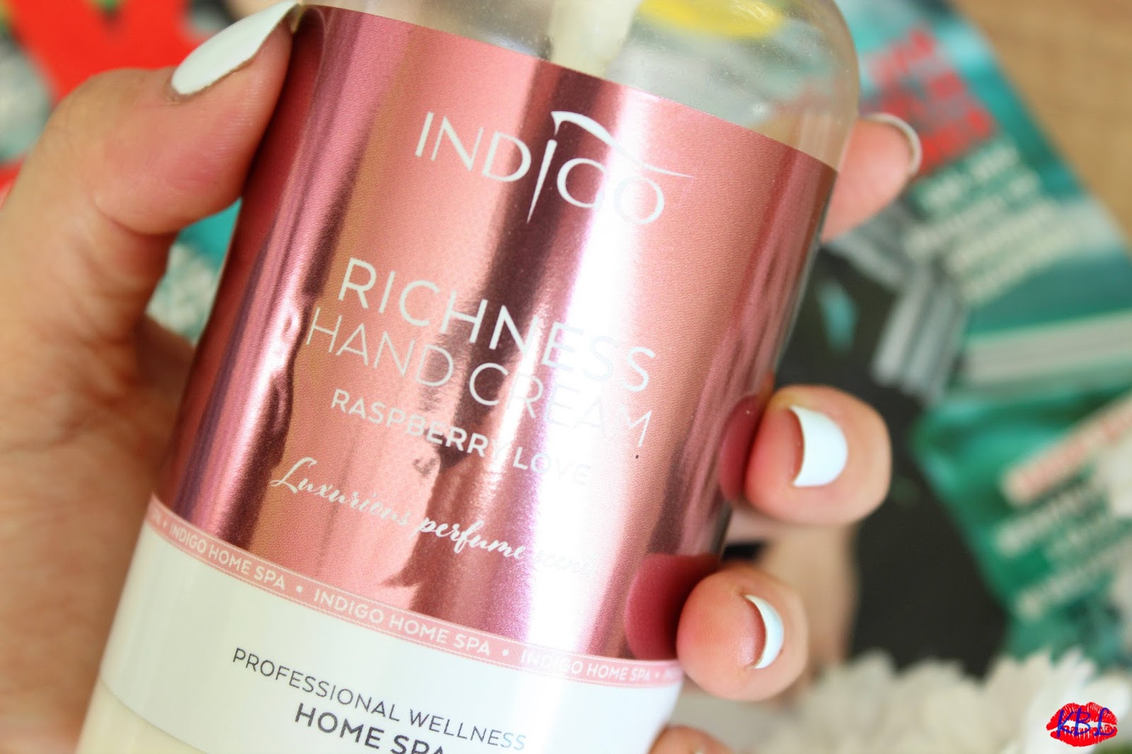 Kate's Beautyland: INDIGO: Richness Hand Cream Raspberry Love Krem do rąk