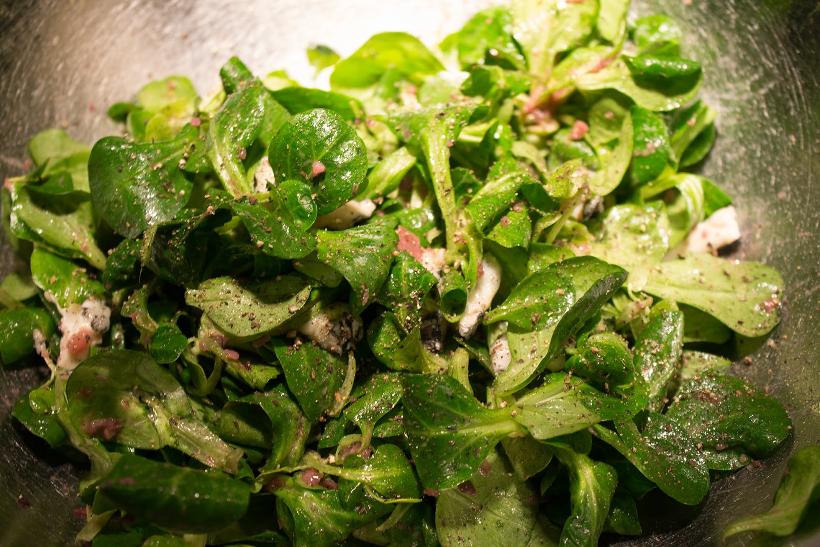 Culinary Spatterings: Mâche Salad.