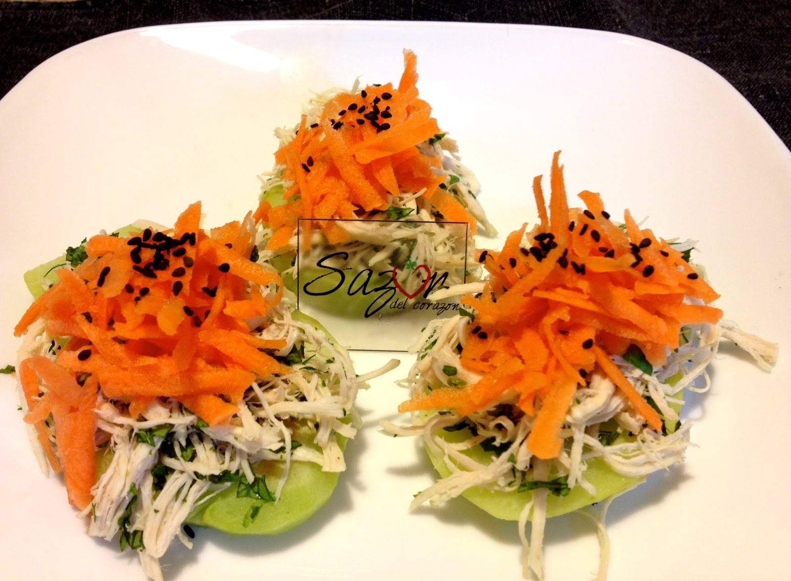 Sazón del corazón: Chayotes con pollo