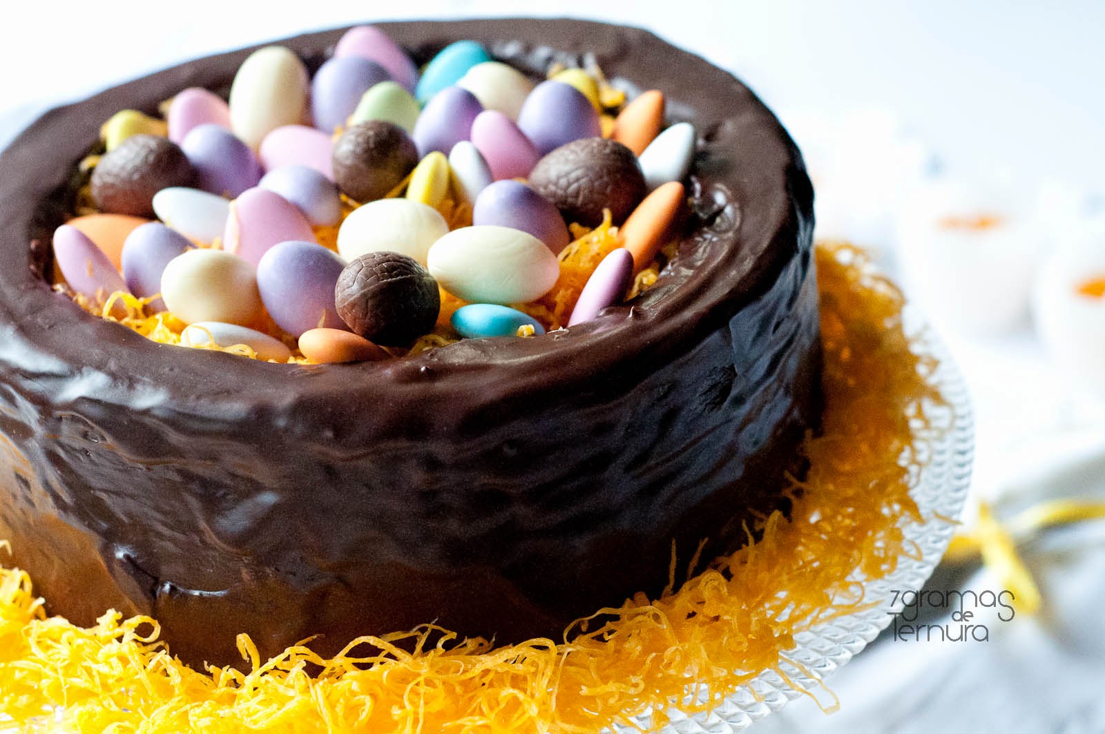 Receitas Doces da Páscoa - Ninho de Páscoa | 7gramas de ternura