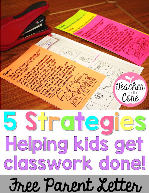 Primary Chalkboard: Ideas to help your students get their classwork done!