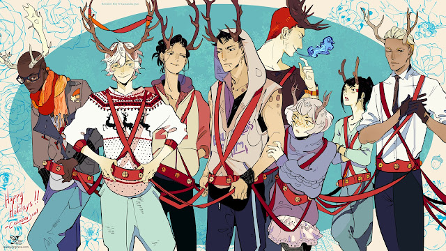 I just never thought that part reindeer humans finding lurv was like a ...