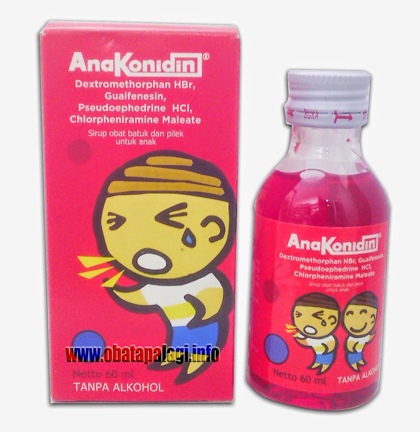 Dosis Komposisi Anakonidin Sirup