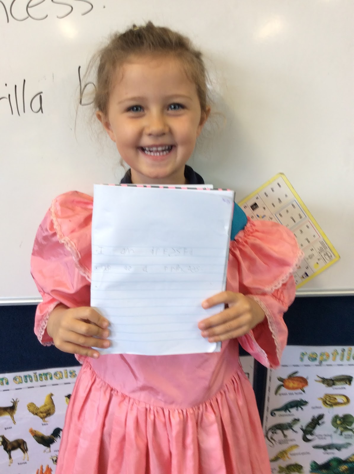 Room 5: Dress up writing