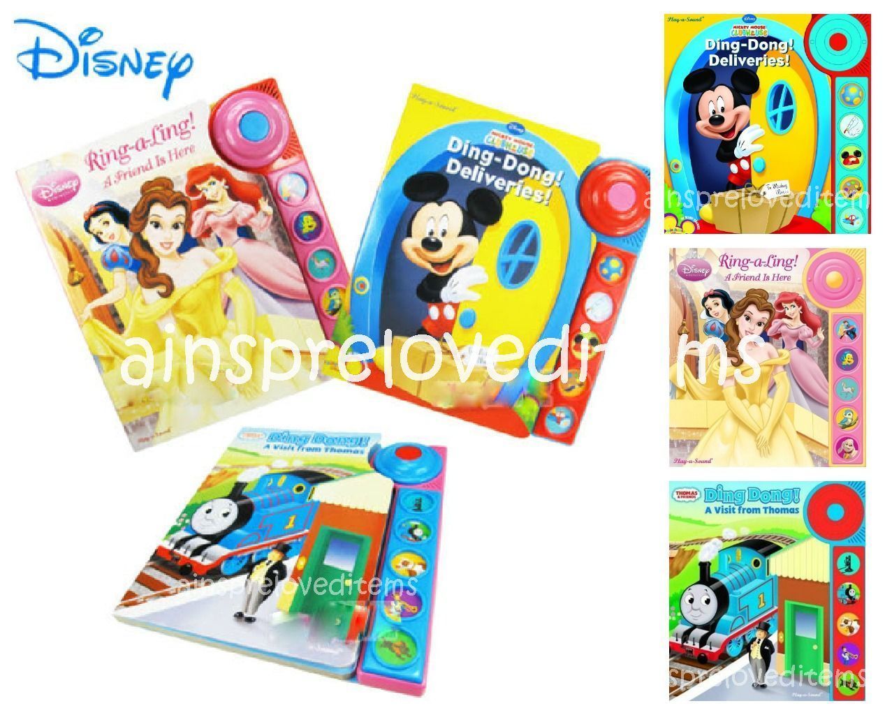 AIN'S Preloved Items..: Ain's NEW DISNEY MUSICAL BOOKS