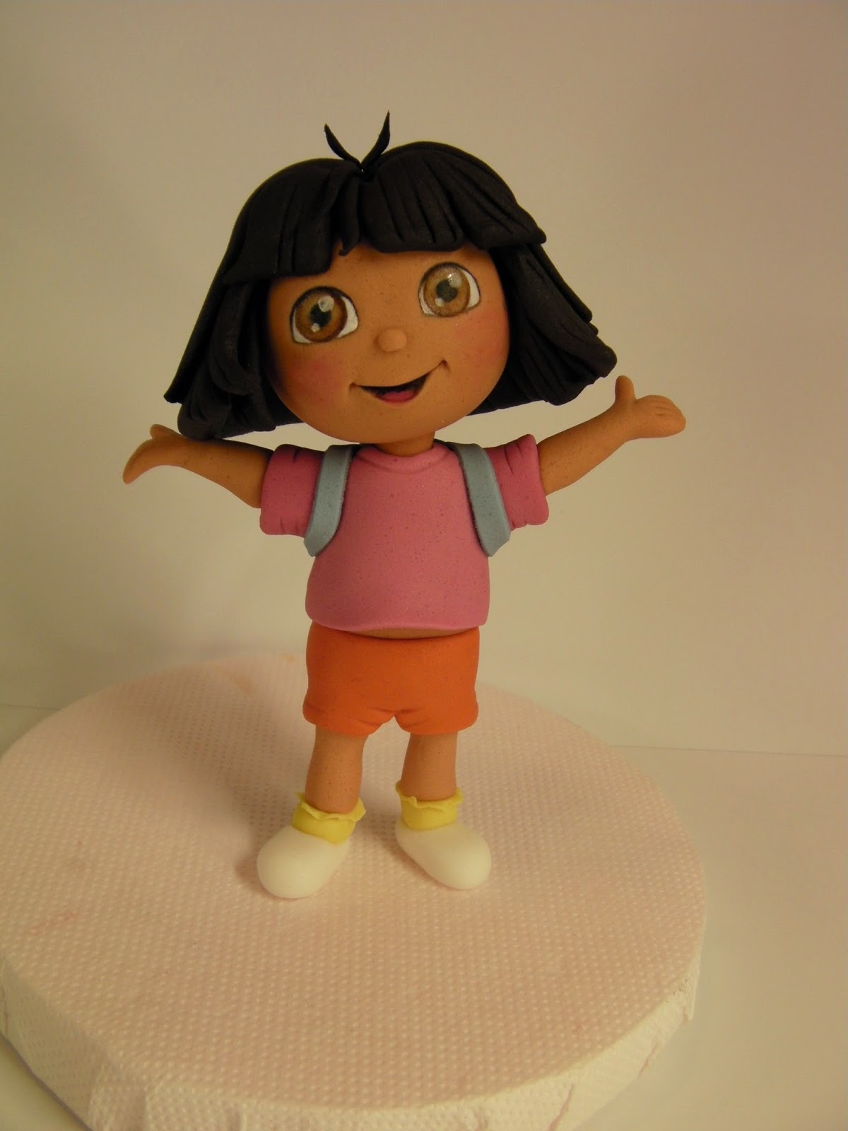 Dora Fondant Figure