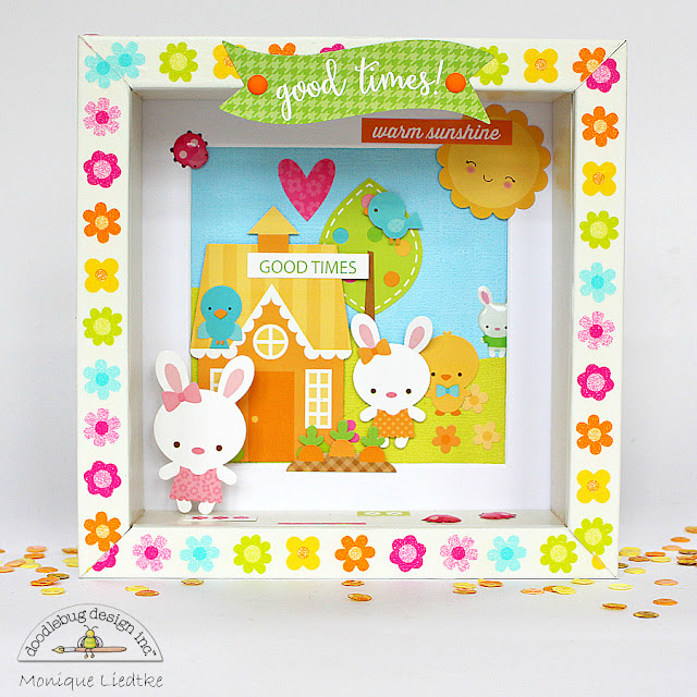 Doodlebug Design Inc Blog: Bunnyville Collection: Shadowbox Framed ...