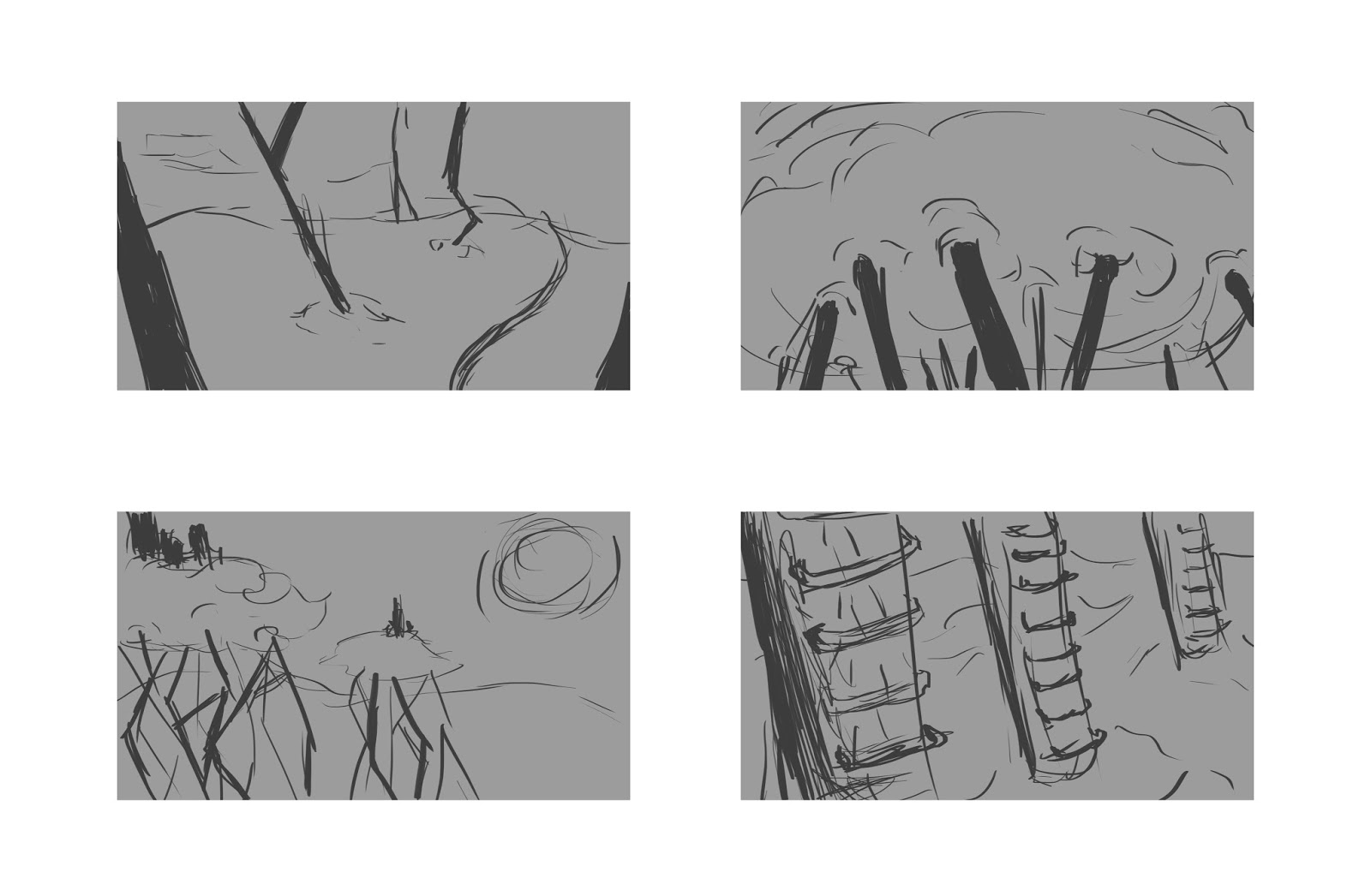 Noah Greenhalgh Computer Animation Arts UCA : Digital Thumbnail Sketches