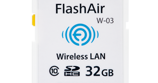 カマラとディセーニョ: FlashAir (w-03)の使い方。