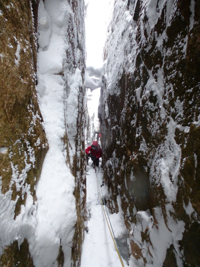 Winter and Rock Climbing Conditions: 20-01-13, Hell's Lum, Cairngorms ...