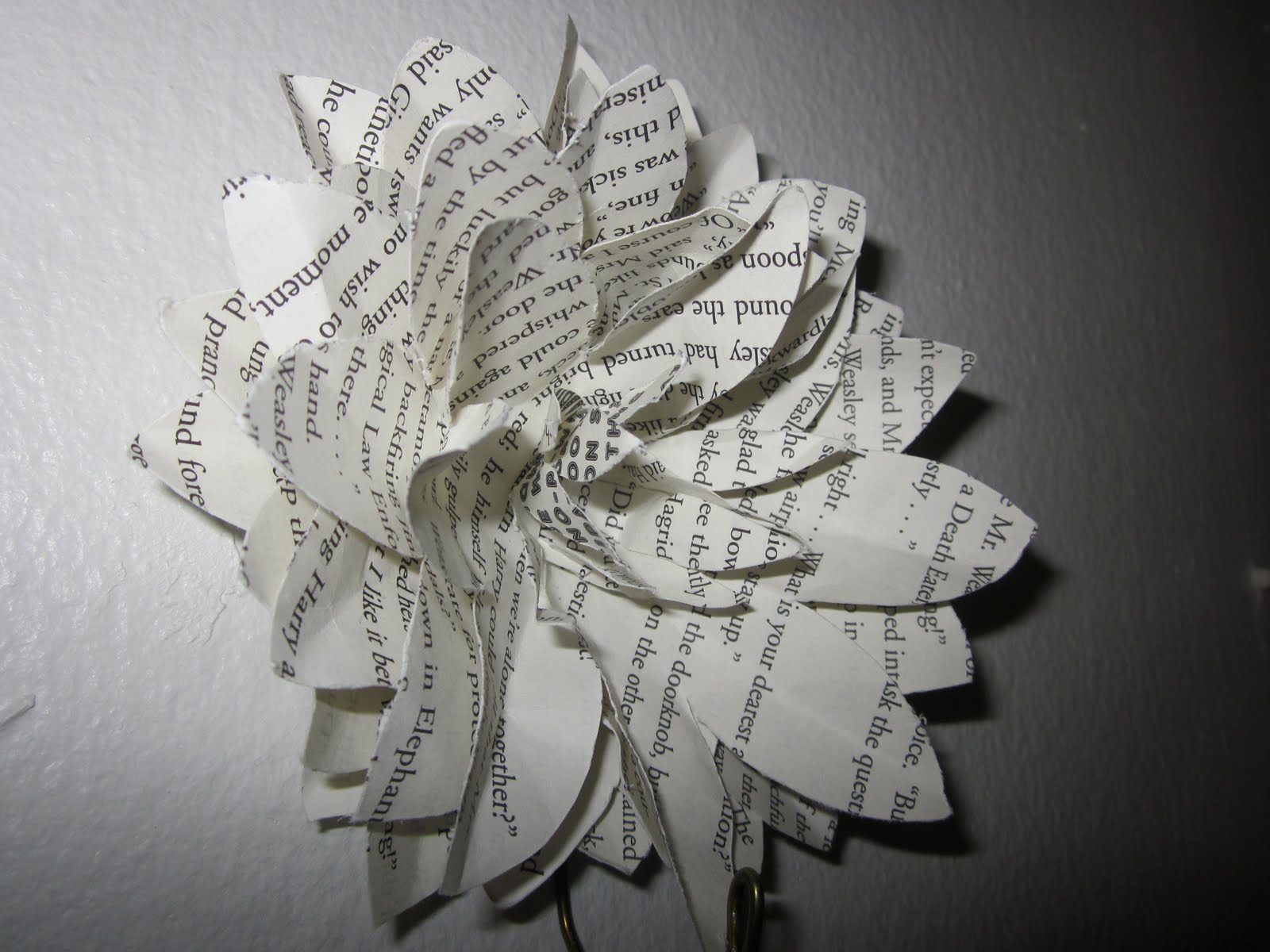 Creative Compendium: Paper Flower Key Holder (Originally by Mark Montano)