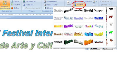 Aprendiendo Word: WordArt e Imágenes Prediseñadas