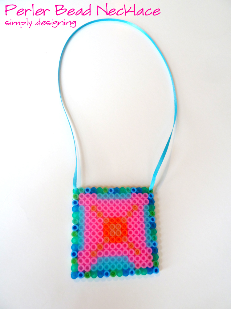 Summer Fun with Perler Bead Necklaces and @JoAnn #summerofjoann #spon ...