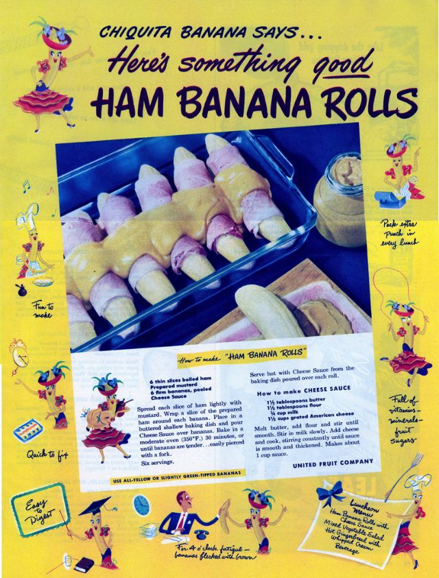 23 Vintage Banana Ads We Love ~ Vintage Everyday