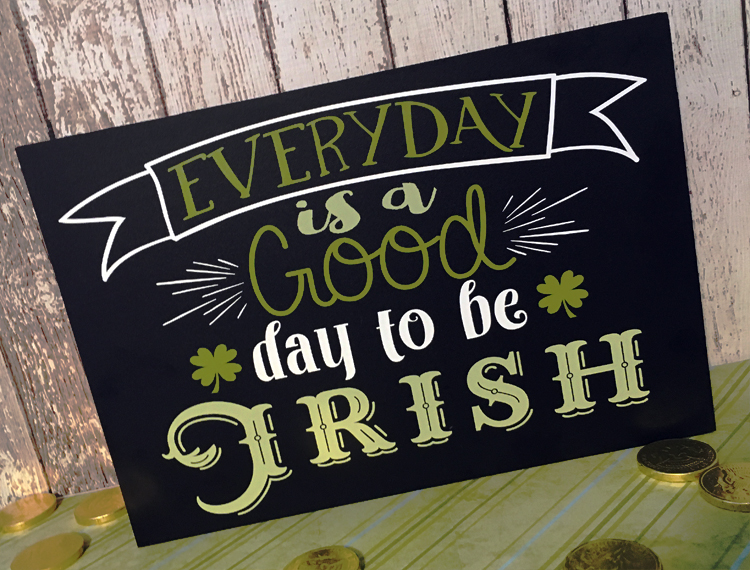 Repurposed DIY Irish Sign - Burton Avenue