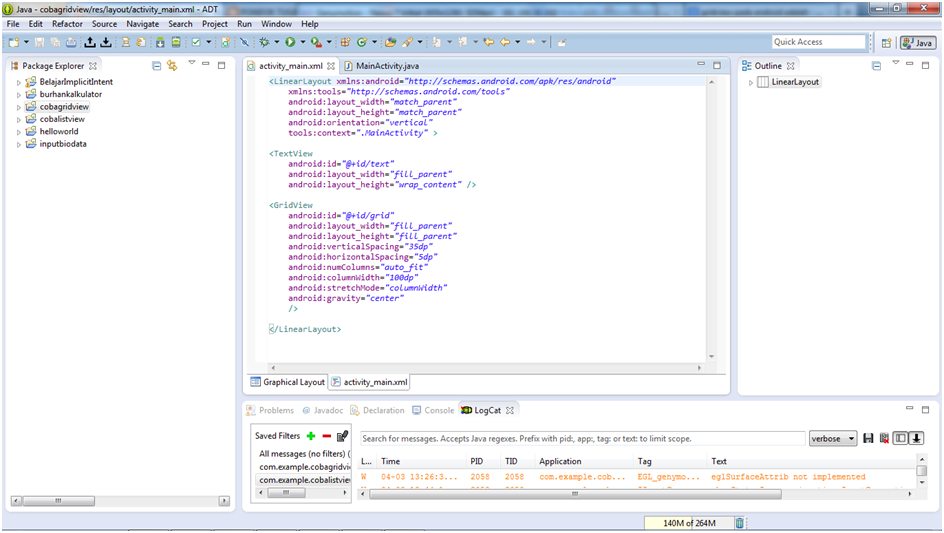 PONDOK TUGAS: MEMBUAT GRIDVIEW PADA ANDROID PONDOK TUGAS: MEMBUAT GRIDVIEW PADA ANDROID