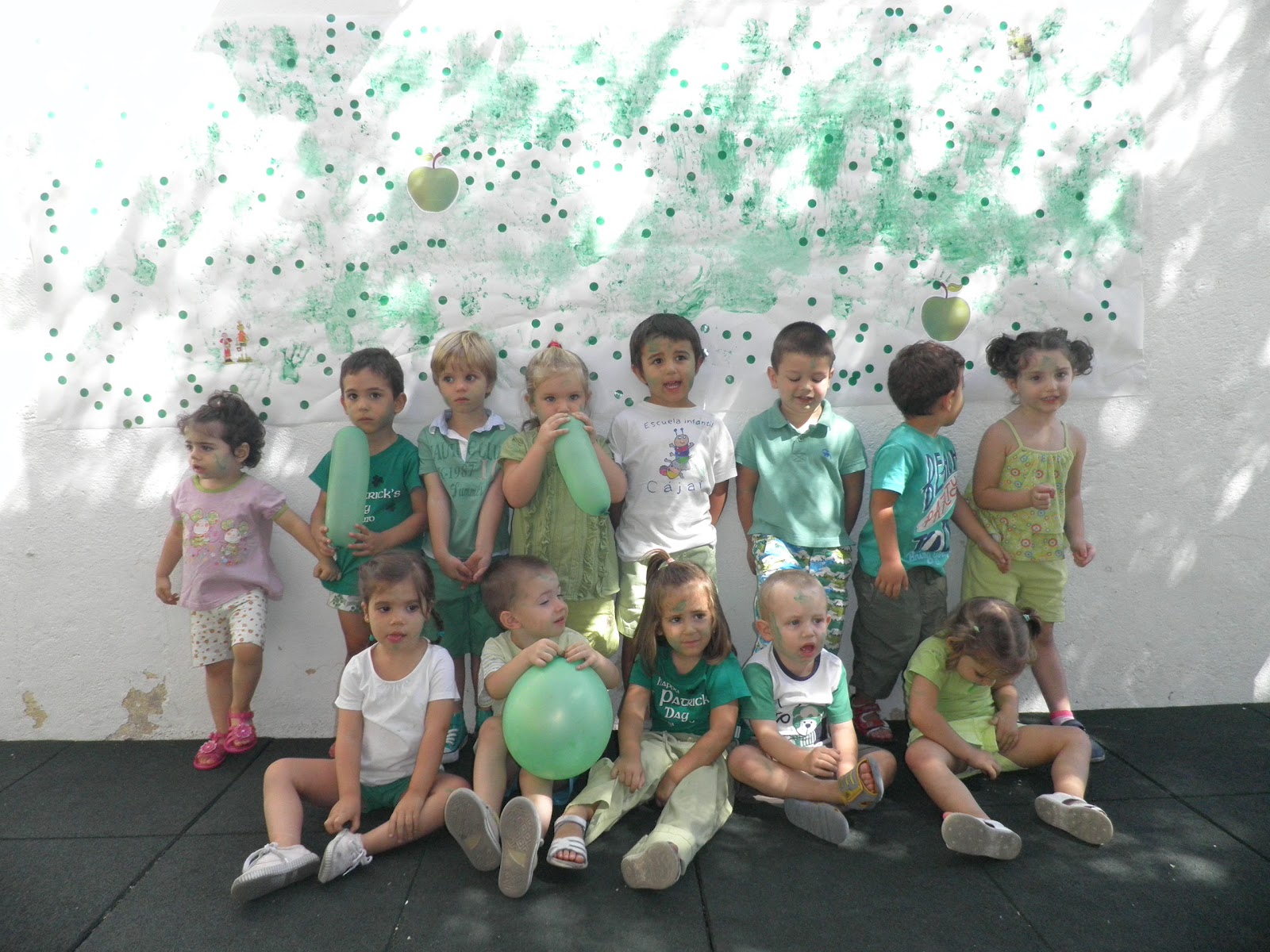 Escuela Municipal Infantil de Cájar: FIESTA DEL COLOR VERDE