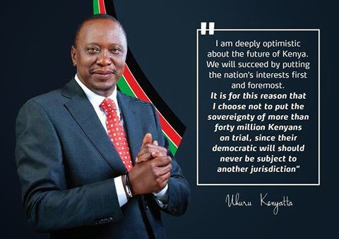 MATUKIO : A Word of Wisdom for Kenyans By: President Uhuru Kenyatta ...