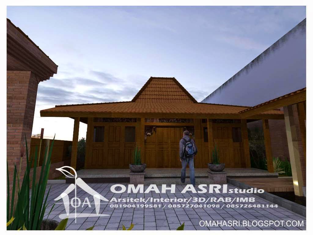 Omah Asri Studio: Desain Rumah Joglo