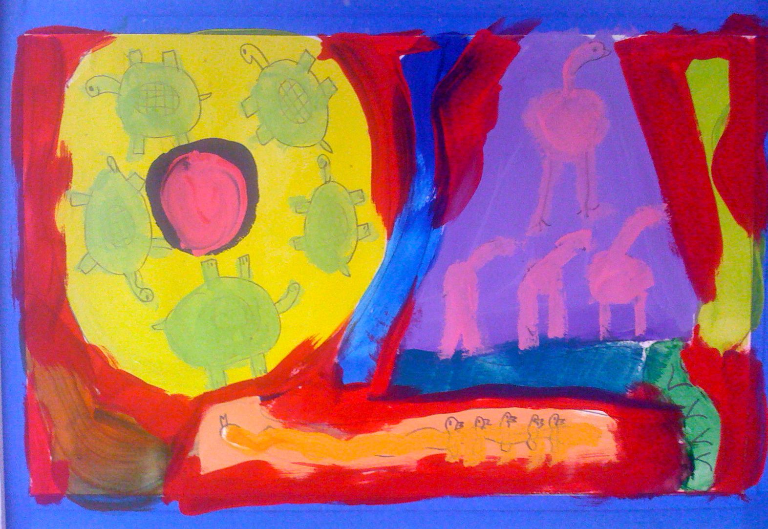 Kids Art Market: Organic and geometric Repetition Animals with Maija Peeples-Bright