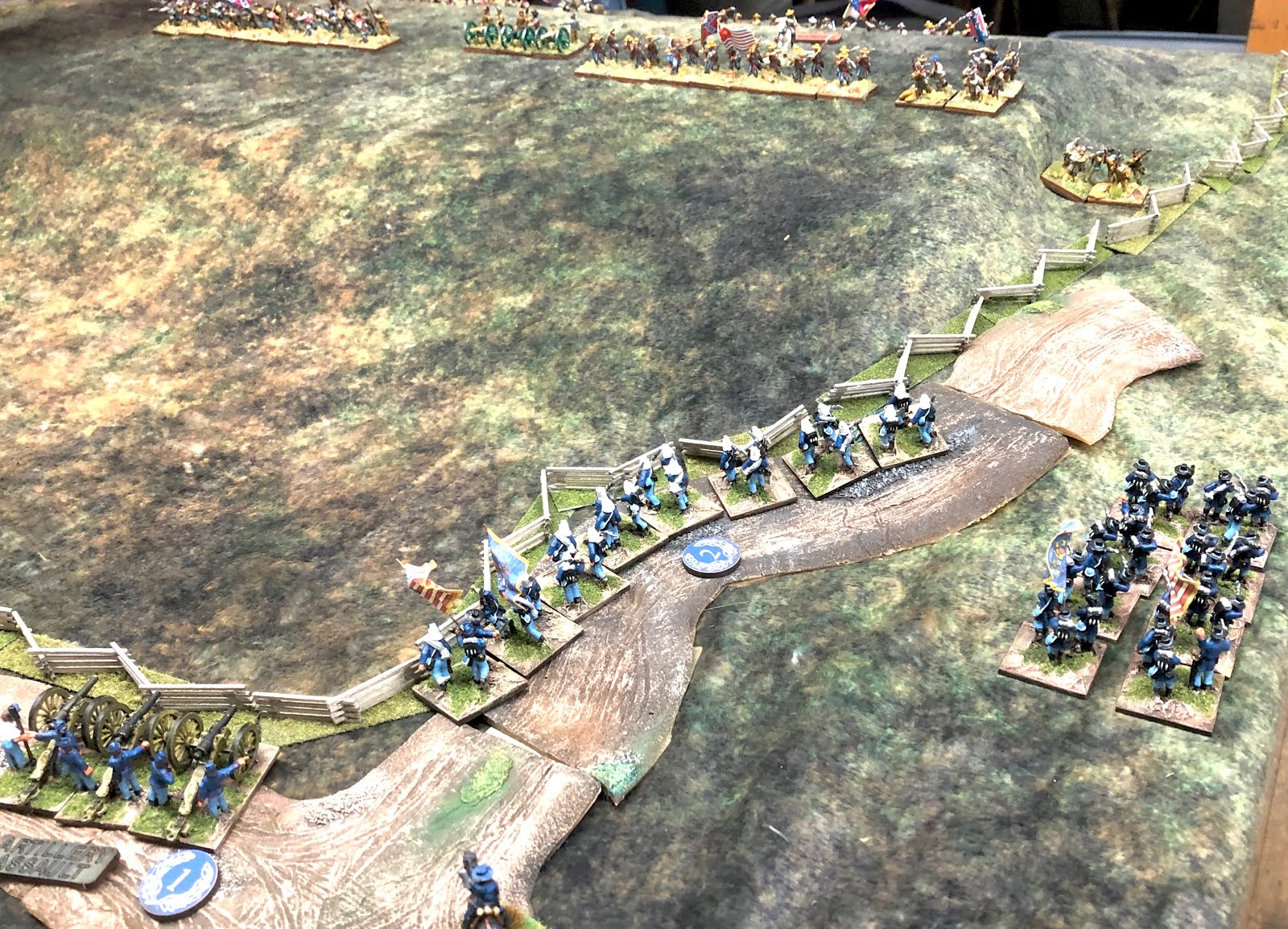 wargaming in 28 mm and sometimes smaller: Picketts's Charge ACW ...