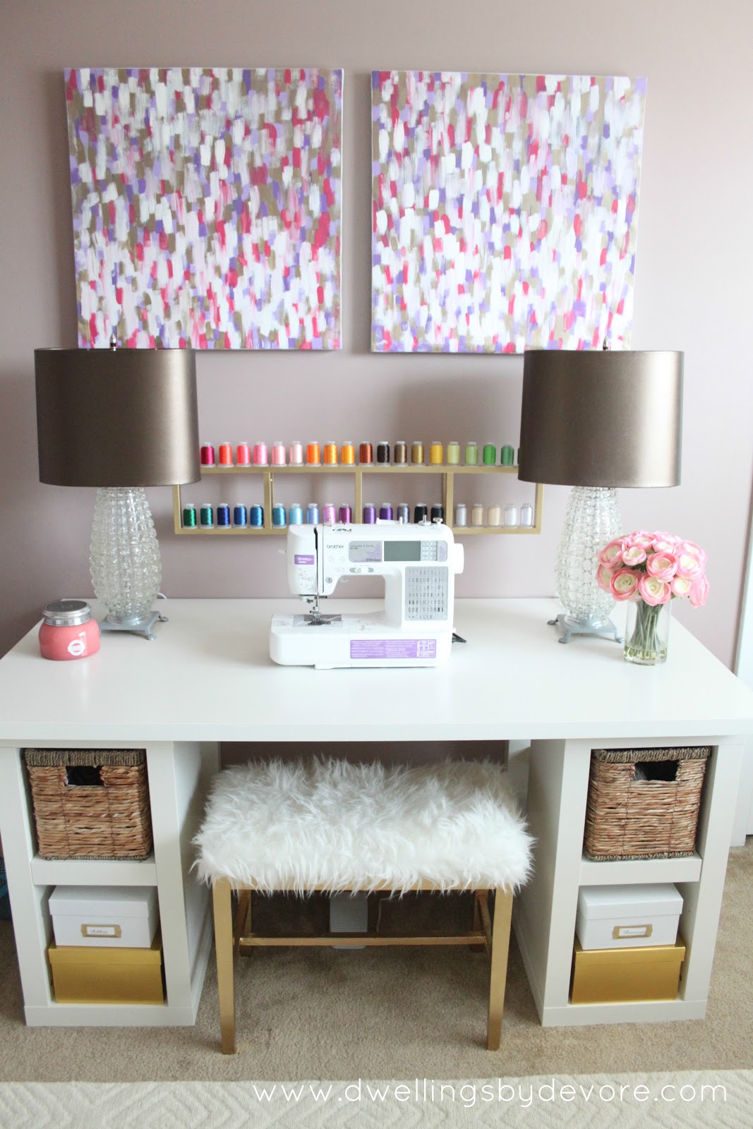 Dwellings By DeVore: DIY Thread Holder