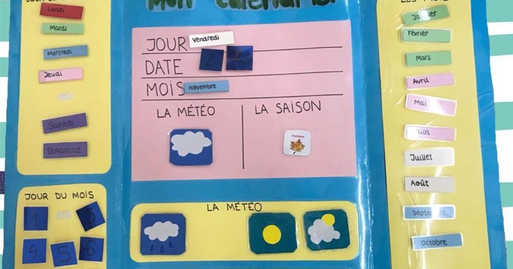 LE CALENDRIER INTERACTIF