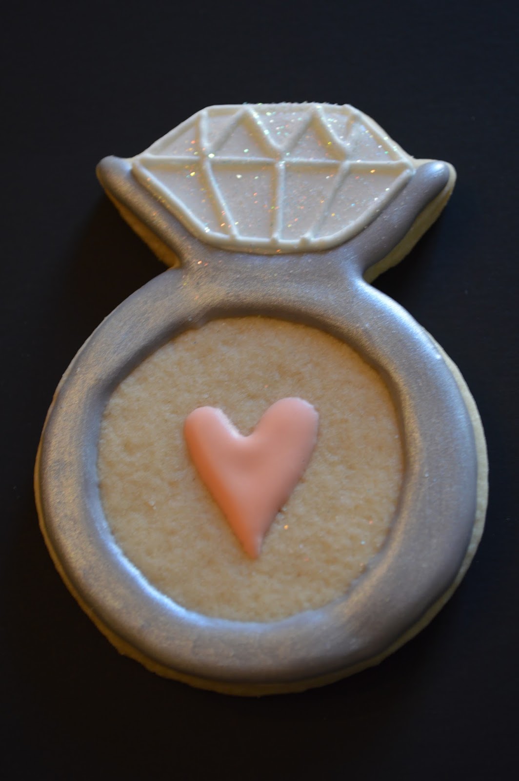 Cake Geniuses: Engagement Ring Cookies