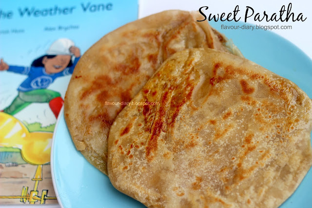 Flavour Diary: Sweet Paratha | How to make sugar sweet paratha Recipe ...
