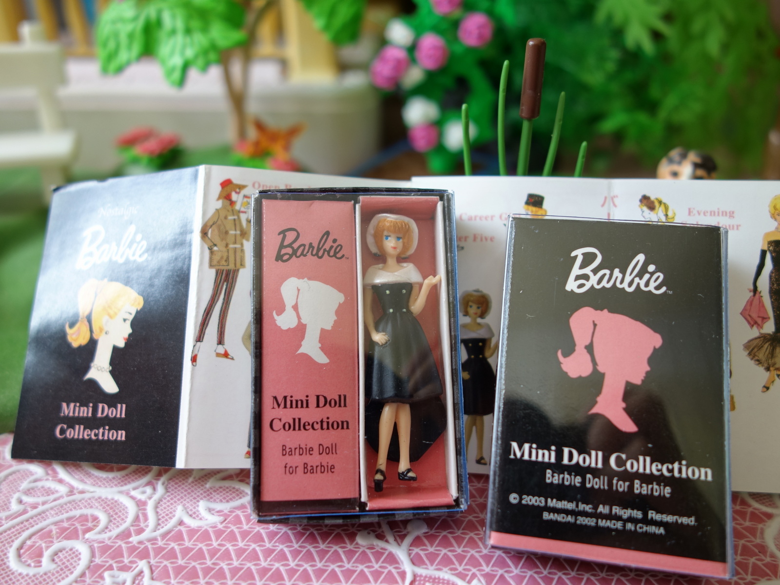 Just for fun :-): ♛MATTEL: 給芭比的芭比娃娃 BANDAI Barbie Mini Doll Collection