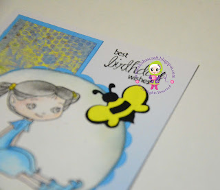 Tema biru - besday kad | Alysha's Craft