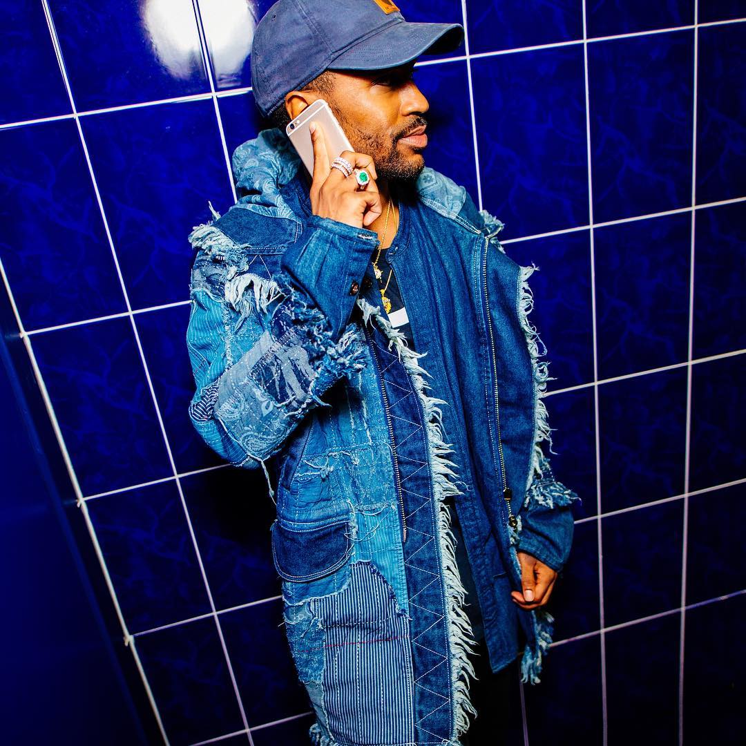 Rapper Big Sean shared this picture of him wearing this lovely denim ...