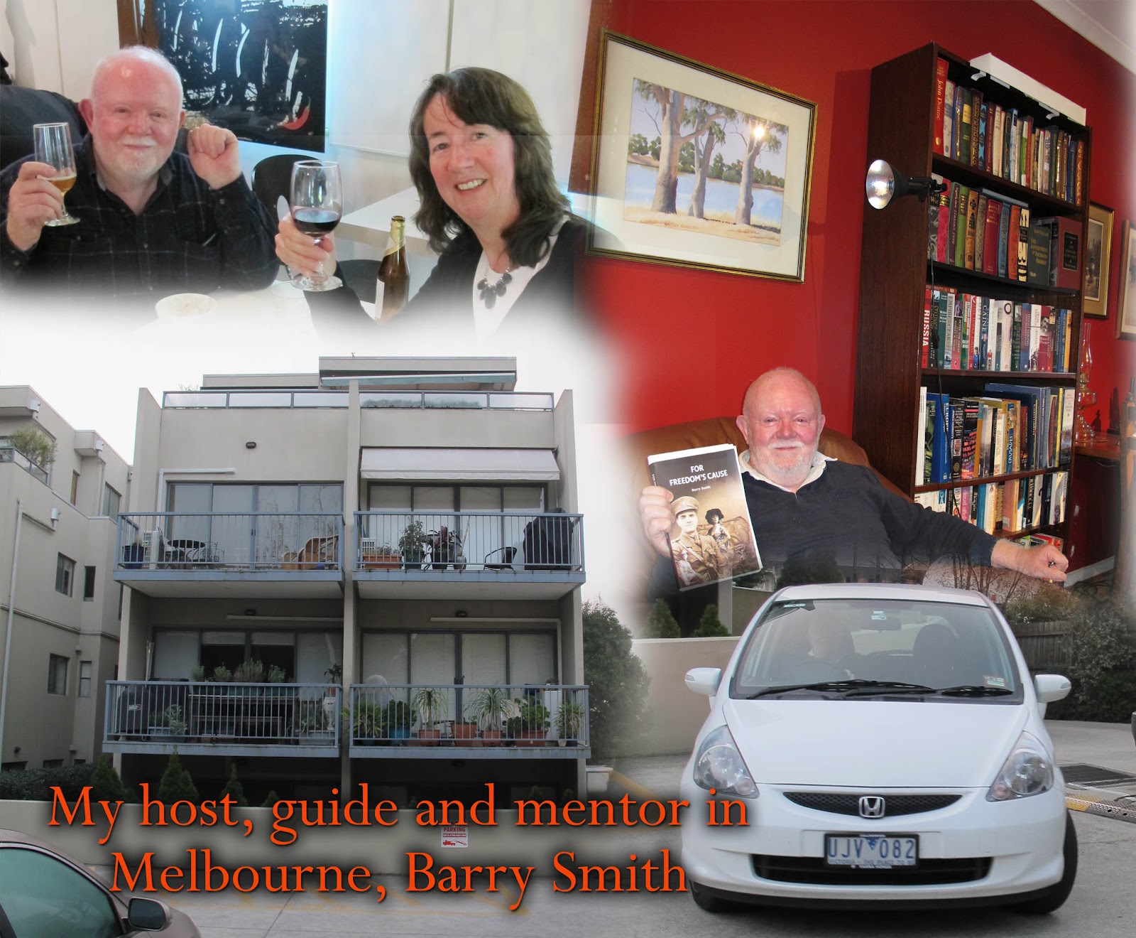 JULIA'S HOME FROM HOME TRAVELS: Melbourne: At home with Barry Smith
