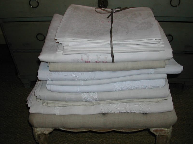 La Pouyette....: Old Linen - Part 1