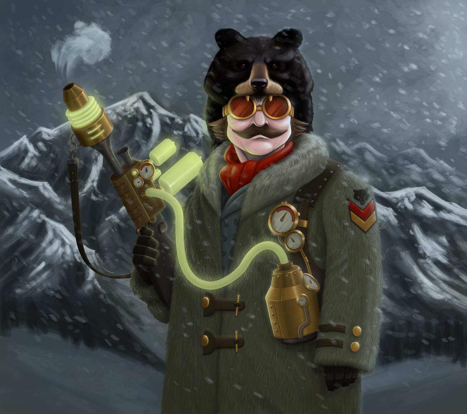 The Art of M. S. Corley: Steampunk Commanders