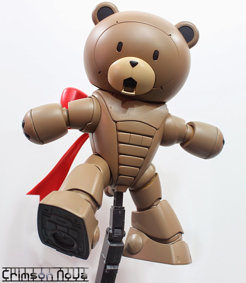 Crimson Nova Gunpla: HG Bearrguy III San Line Brown Bear Custom