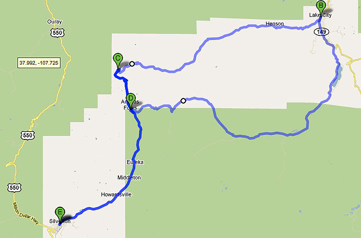 ONE MORE MILE BLOG (dot)com: ROAD TRIP - Off-road - The Alpine Loop