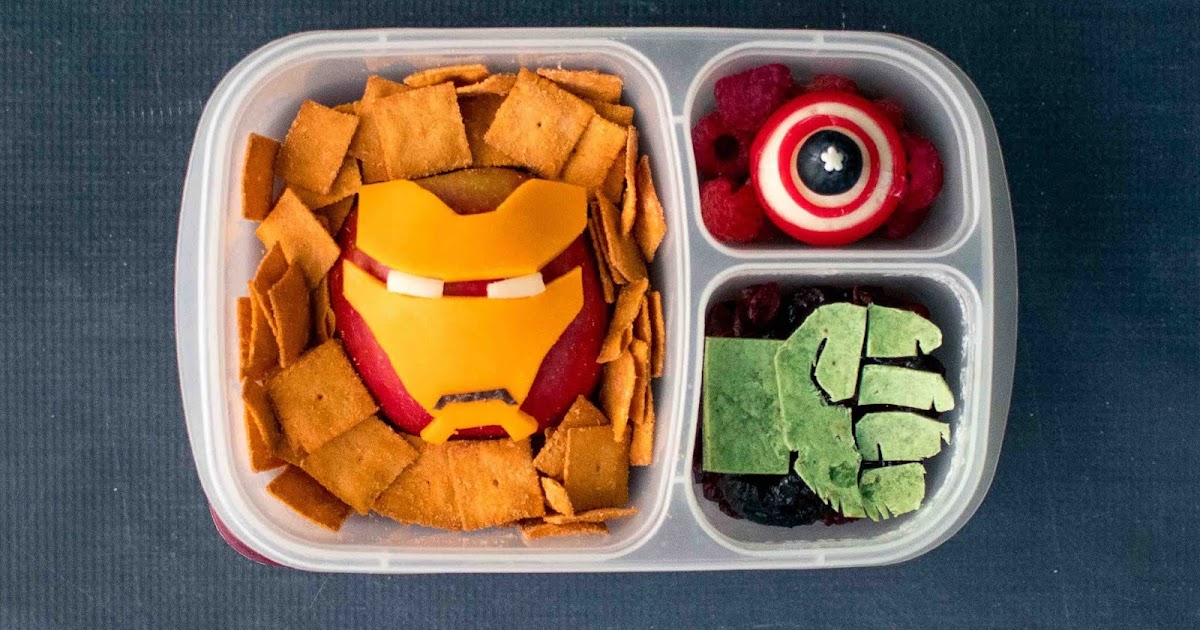 Lunchbox Dad: Three Top Avengers Lunch Recipe Ideas!