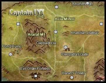 Silkroad online: Locais do Unique Captain Ivy