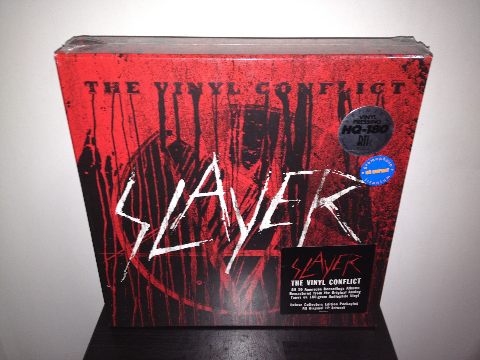 IN DARK PURITY 'ZINE: Slayer - The Vinyl Conflict