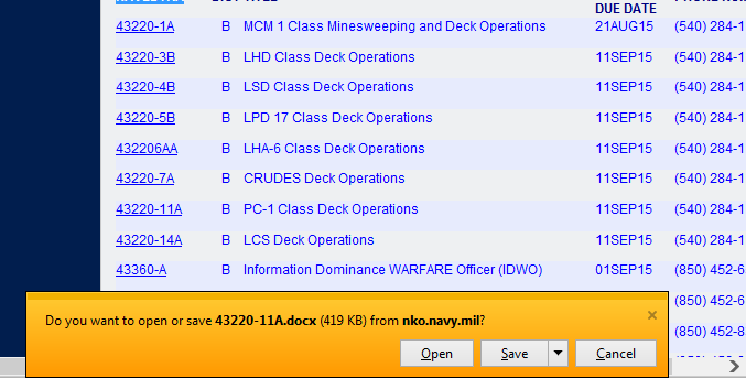 Navy Joe: Quick Guide to Find any PQS....
