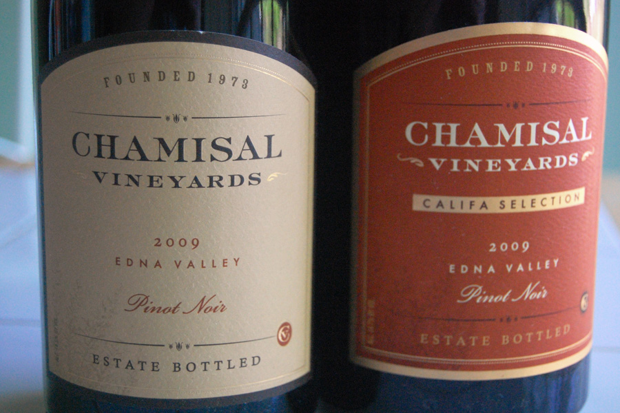 Benito's Wine Reviews: Chamisal Vineyards Pinot Noir and Rabbit Ravioli