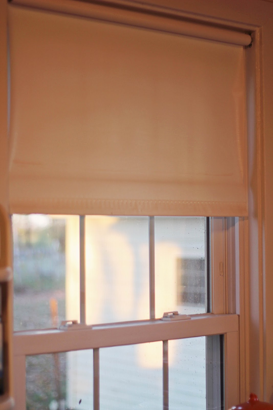 sassafras: fabric window covering :: diy