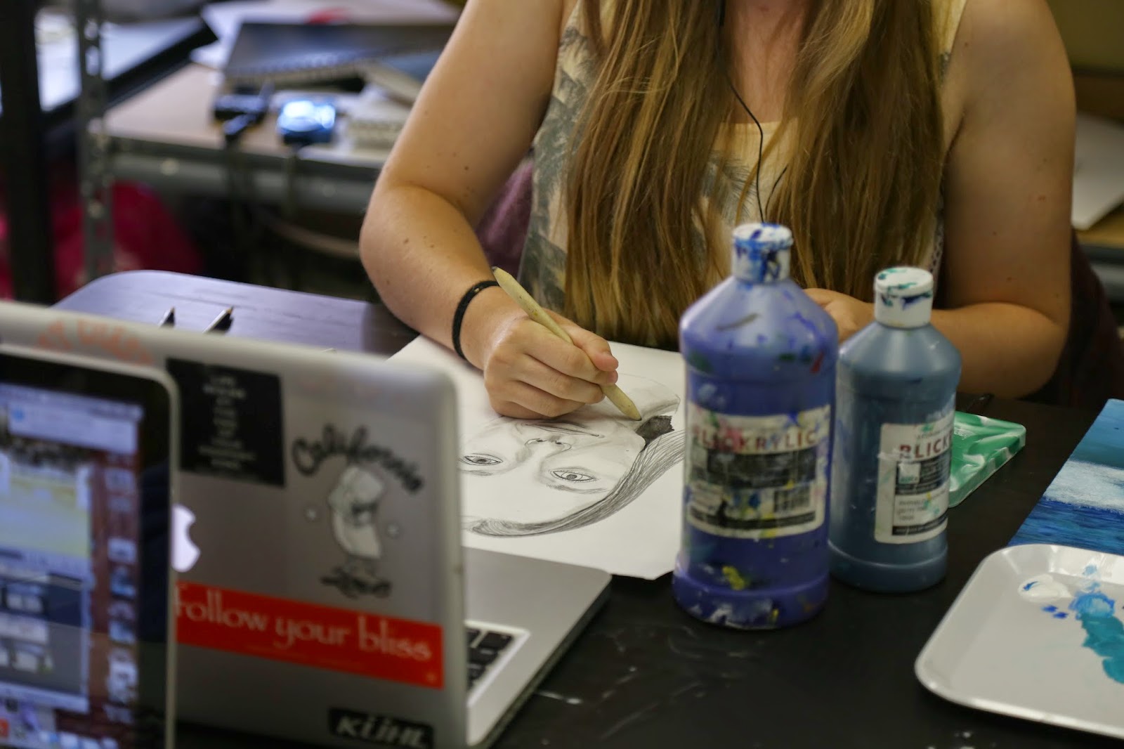 Grauer Art: Final projects, 8th Grade Art