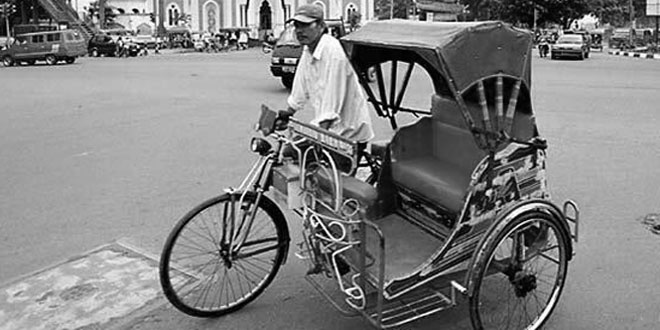 dimaspradensa: BECAk / PEDICAB ( The Traditional Ride From INdonesia )