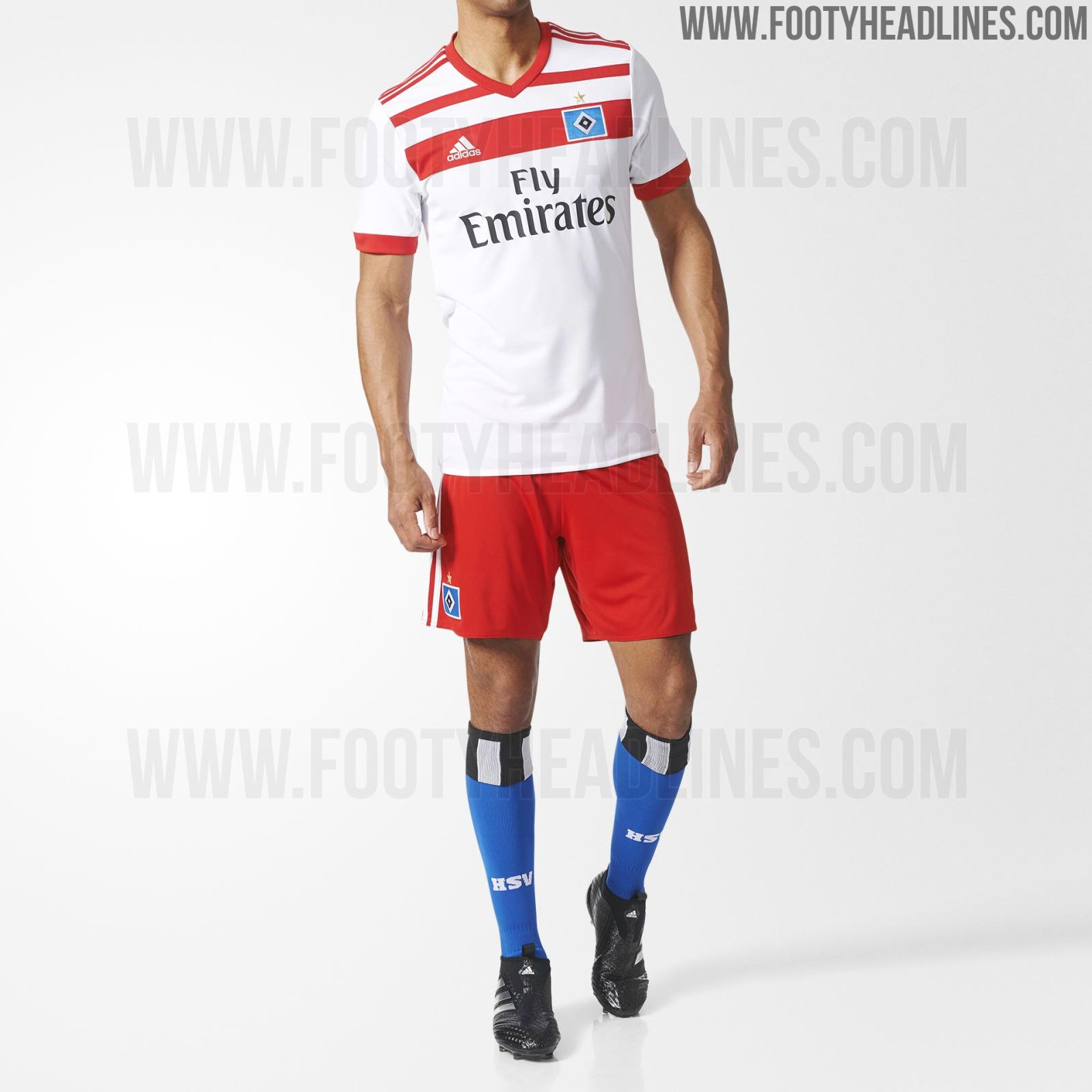 Hamburg 17-18 Home Kit Revealed - Footy Headlines