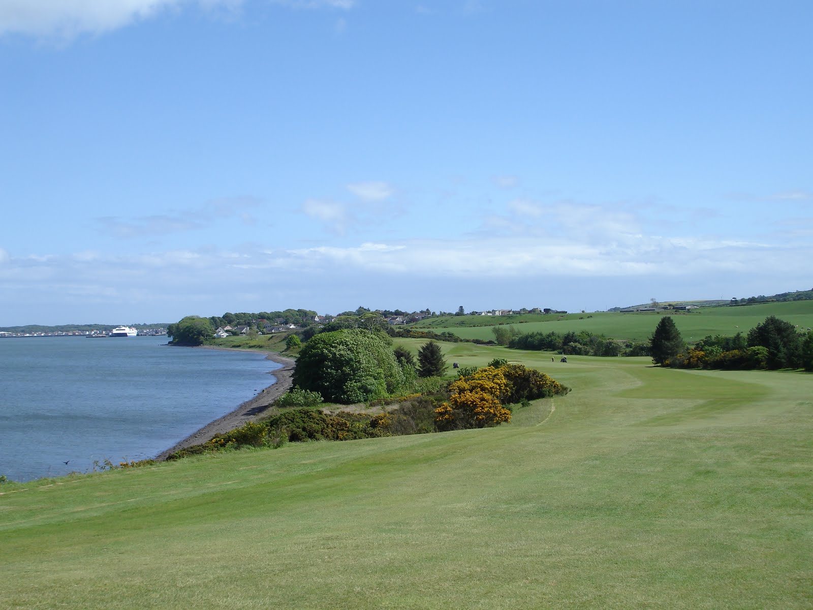 Scottish golf courses - all of them: Stranraer GC - course no 406