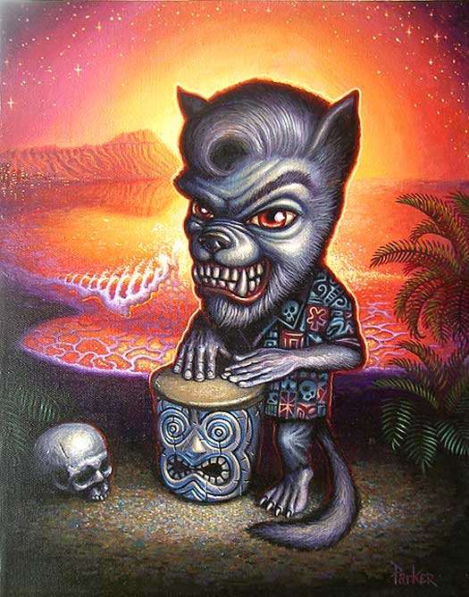 Dr.Cyclops' Tiki Lounge: The Art of Brad 'Tiki-Shark' Parker
