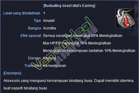 Elemental Fluctuating Beast Vital's - Accretia - Guide RF Online